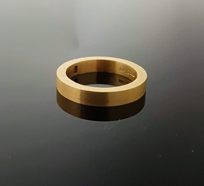 Gouden reuma ring - Goudsmederij/Juwelier Arnold van Dodewaard
