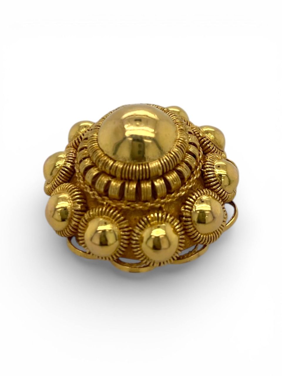 18karaat geelgouden hanger in Zeeuwse filigraan stijl - occasion #29180 ...